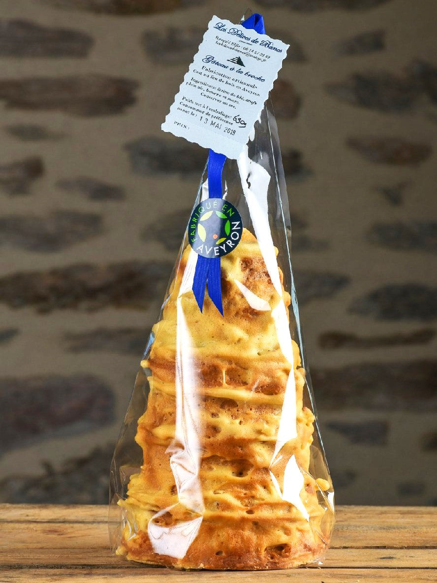 Gâteau à la broche aveyron 800 g – A Table Aveyron